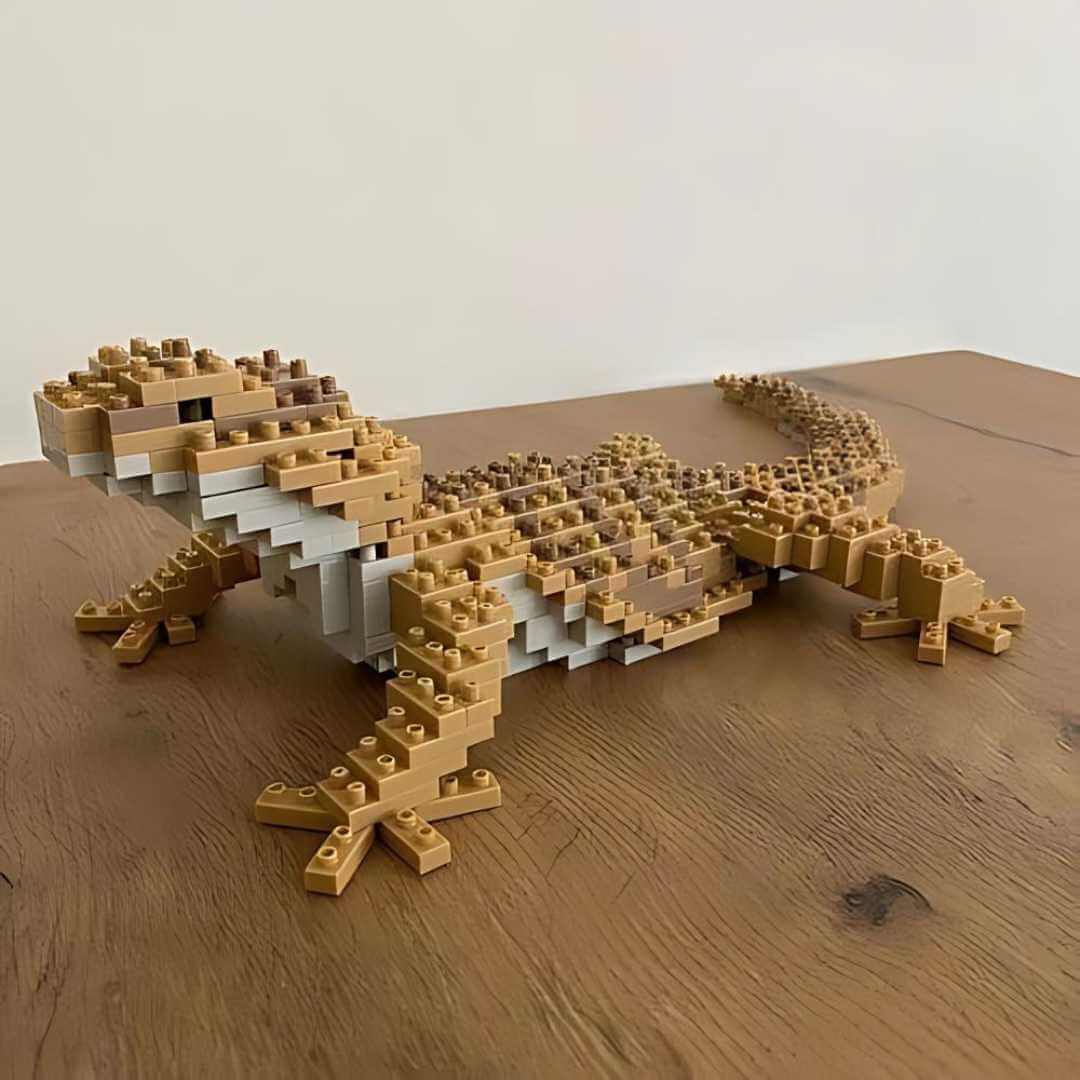 Bearded Dragon Toy Building Blocks l Different Than LEGOs – Build 'Em Pets