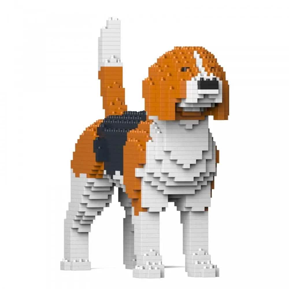 Beagle Toy Building Blocks l Different Than LEGOs – Build 'Em Pets