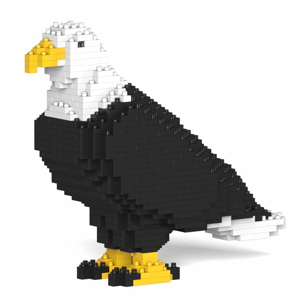 Bald Eagle Toy Building Blocks l Different Than LEGOs – Build 'Em Pets