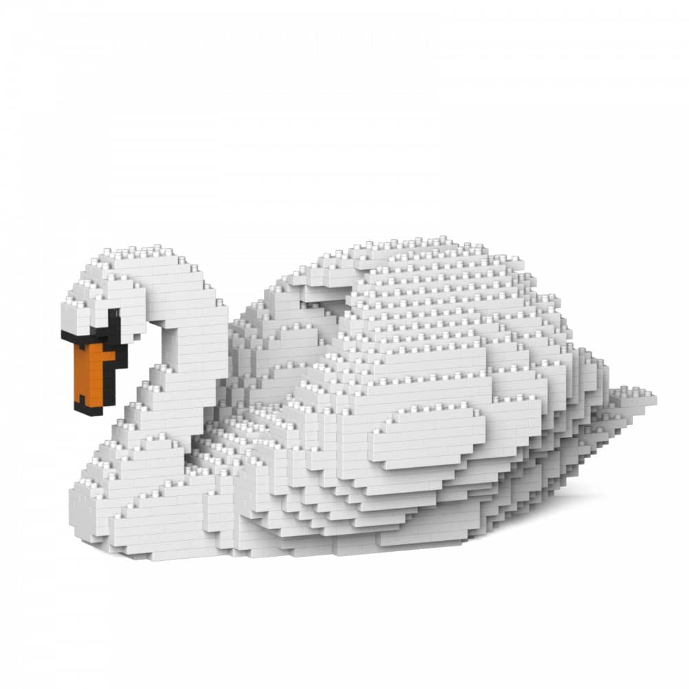 Swan Toy Building Blocks l Different Than LEGOs – Build 'Em Pets