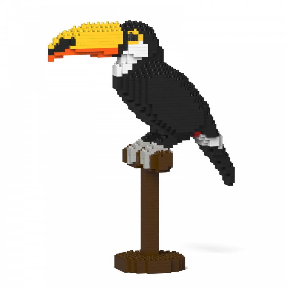 Toco Toucan Toy Building Blocks l Different Than LEGOs – Build 'Em Pets