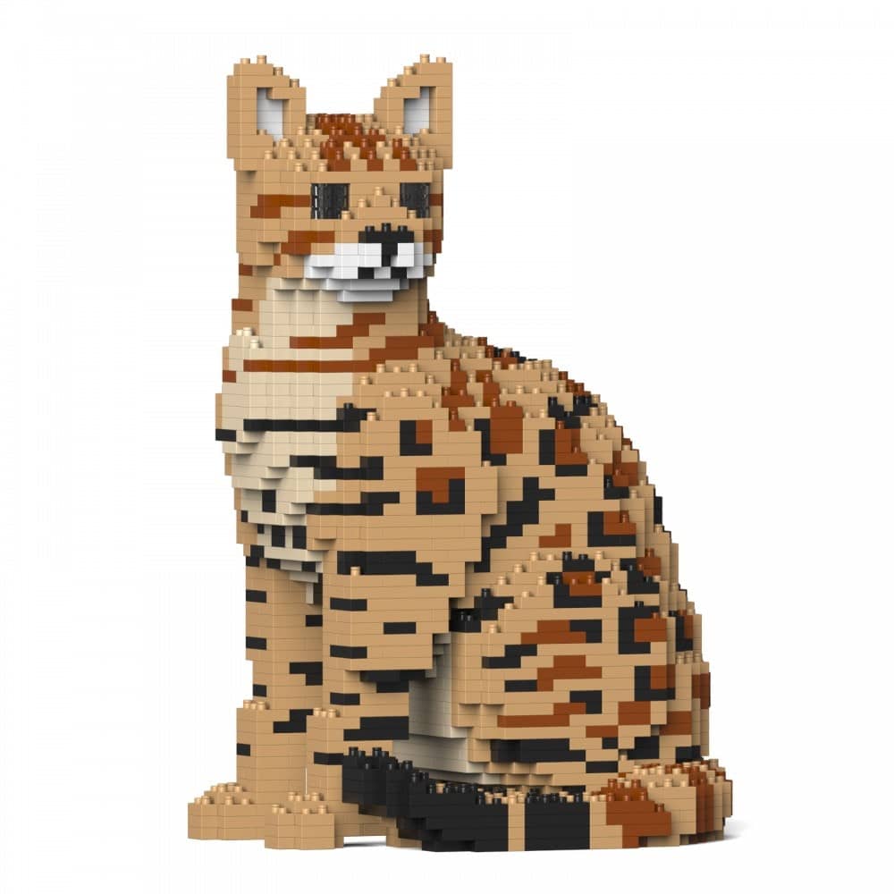 Bengal Cat Toy Building Blocks l Different Than LEGOs – Build 'Em Pets
