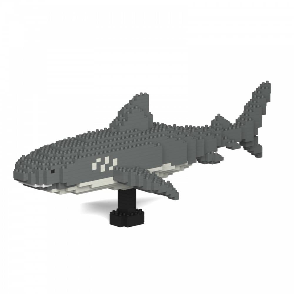 Tiger Shark Toy Building Blocks l Different Than LEGOs – Build 'Em Pets
