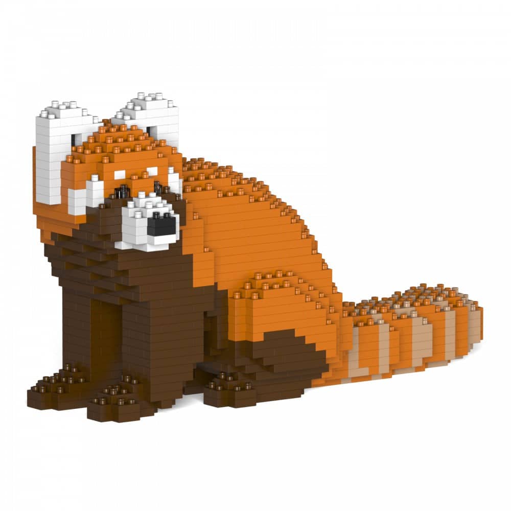 Red Panda Toy Building Blocks l Different Than LEGOs – Build 'Em Pets