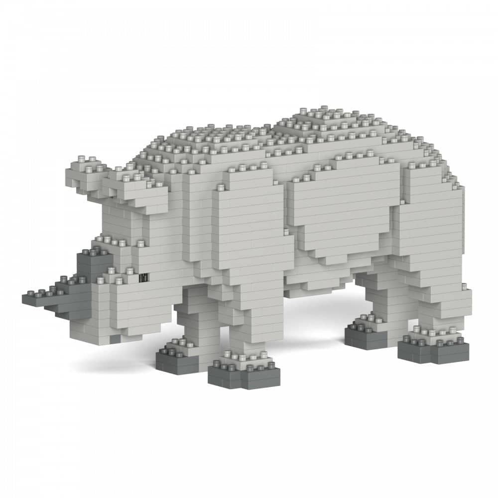 Rhino Toy Building Blocks l Different Than LEGOs – Build 'Em Pets
