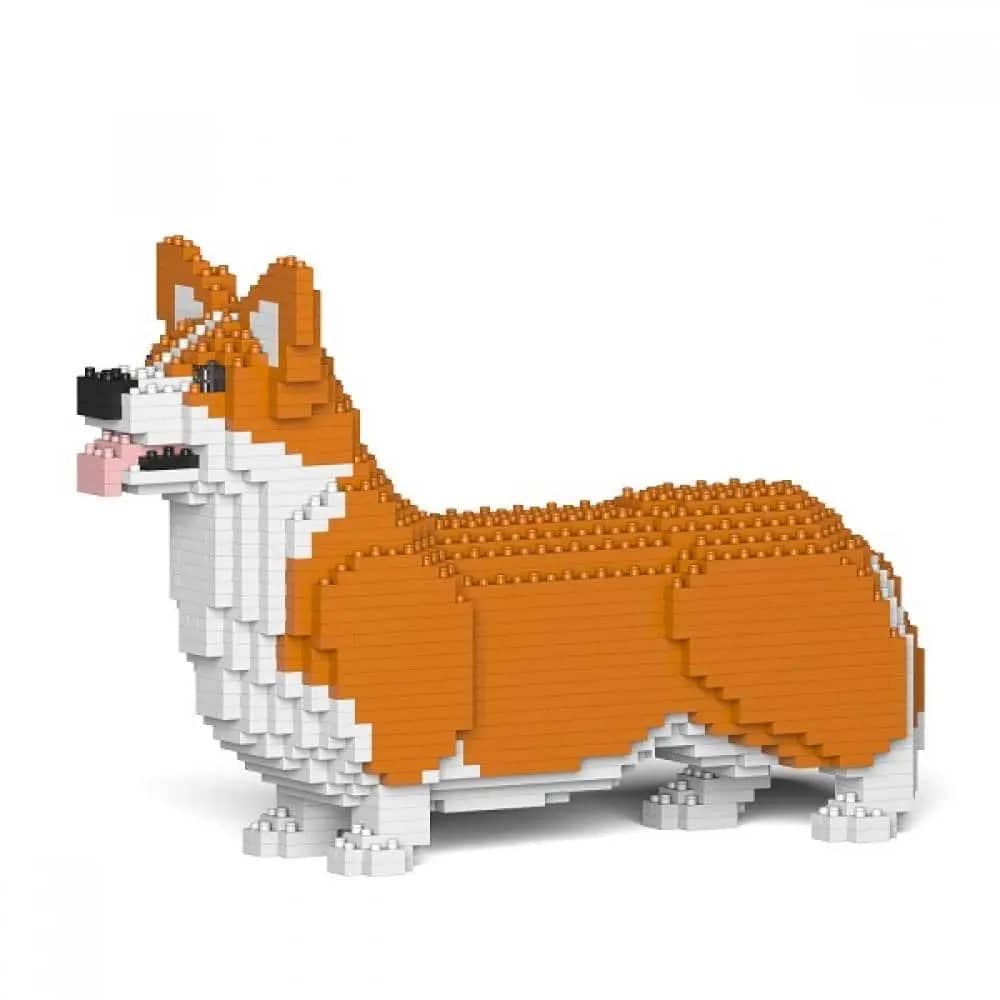 Welsh Corgi Toy Building Blocks l Different Than LEGOs – Build 'Em Pets